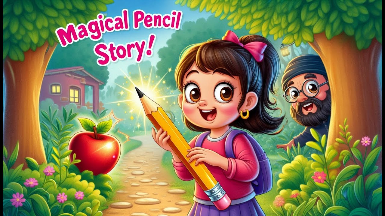 मीरा और जादुई पेंसिल | Meera And The Magical Pencil | Cartoon Video ...