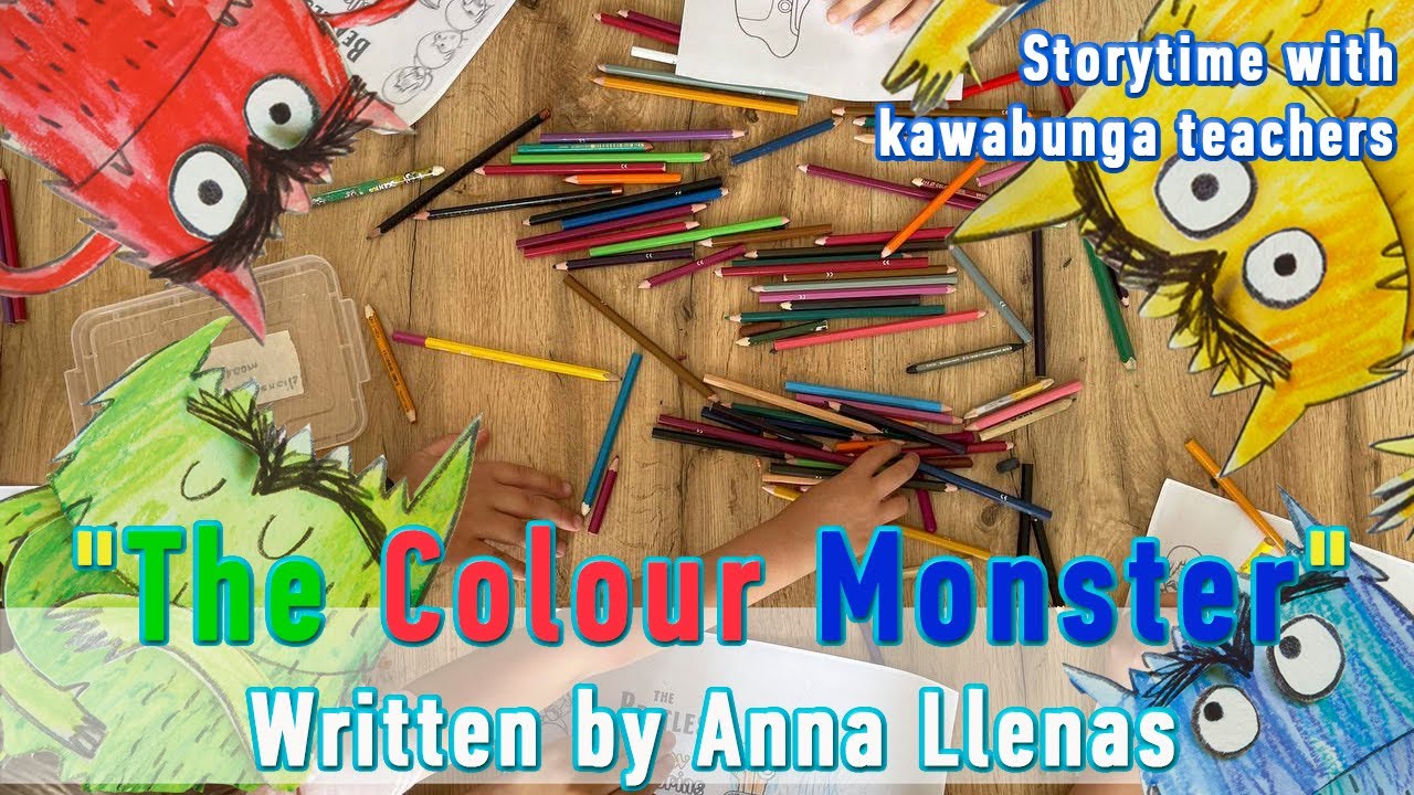 "The Colour Monster" by Anna Llenas. A story about emotions. Storytime ...