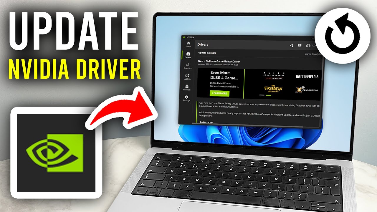 How To Update Your NVIDIA Graphics Card Driver - Step By Step - YouTube