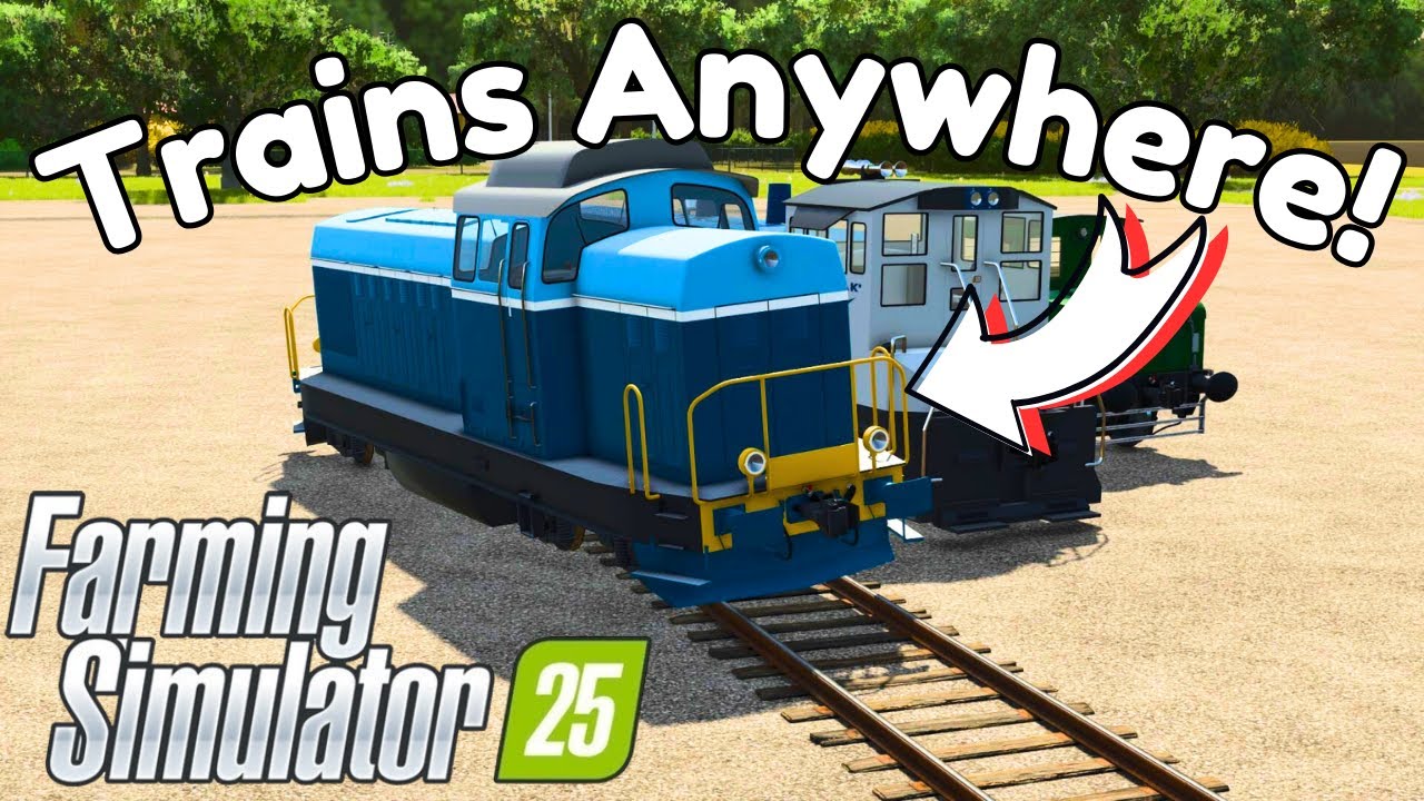 This FS25 Train Mod Changes Everything!! ZCA Trains mod review! - YouTube