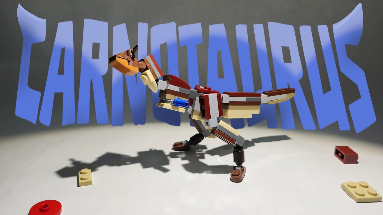 How to Build a LEGO Carnotaurus - YouTube