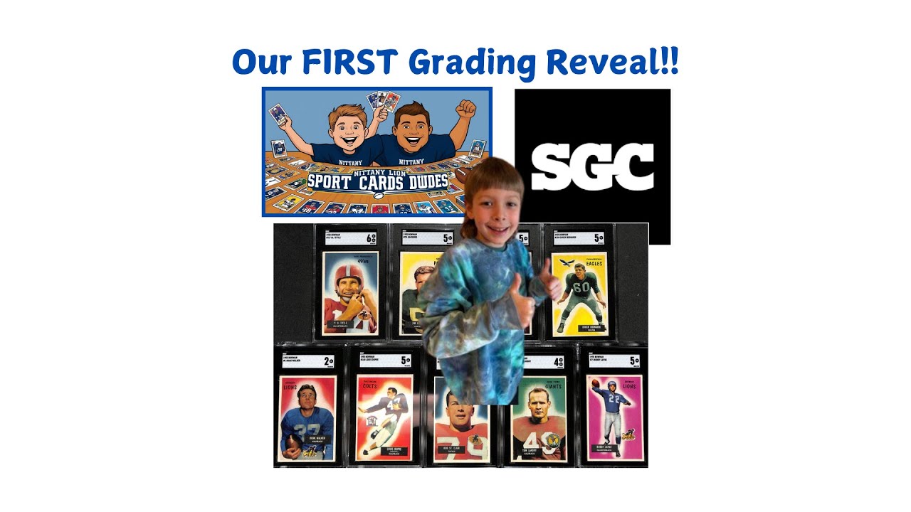 Our First SGC Grading Reveal! - YouTube