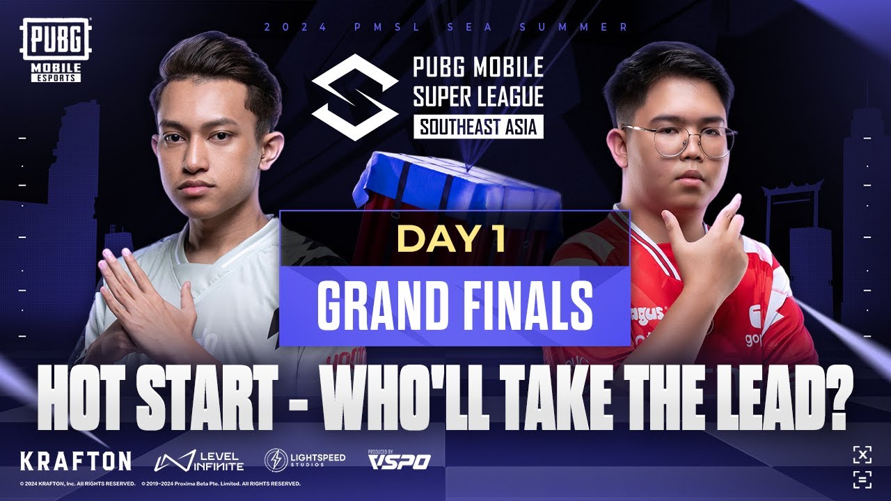 [EN] 2024 PMSL SEA Day 1 Finals | Summer | HOT START - WHO'LL TAKE THE ...