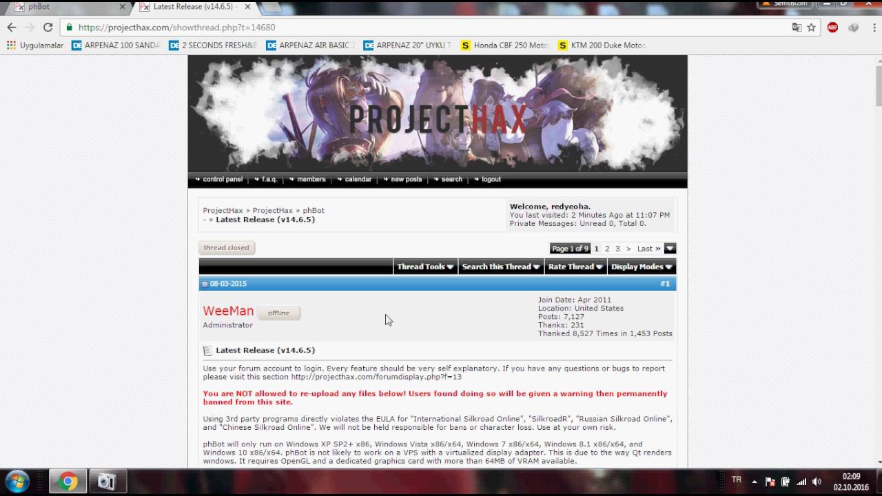 Phbot İndirme - Phbot Nasıl İndirilir? - Download Phbot - YouTube