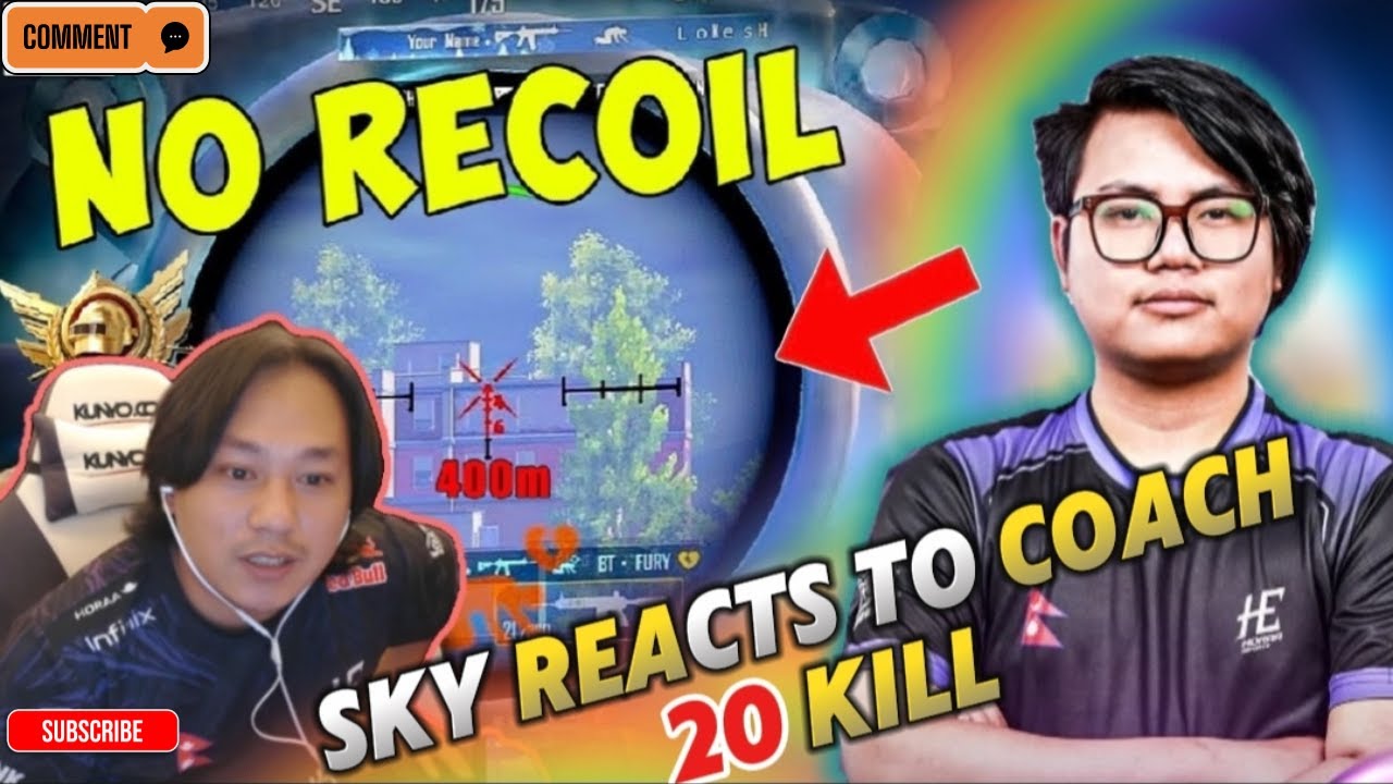 SKY HORAA REACTION TO MAFIANINJA 20 KILLS SOLO 😱| UPCOMING PMNS ...