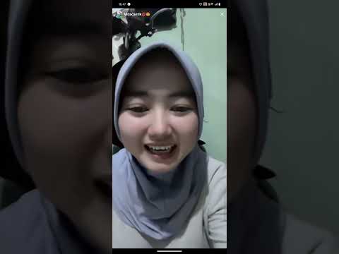 Live hijab bulat cantik no armor