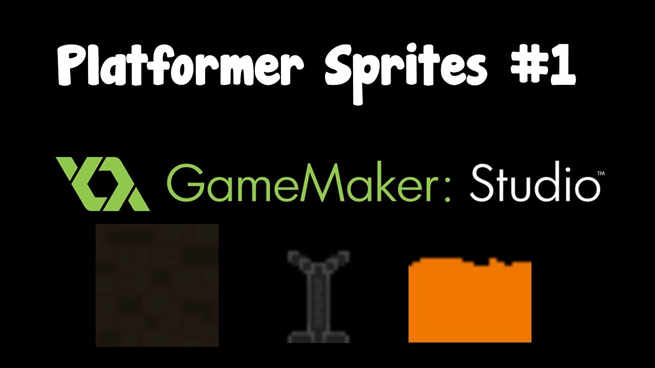 Gamemaker - Platformer Sprites #1 - Lava, Platforms, Background, Torch ...
