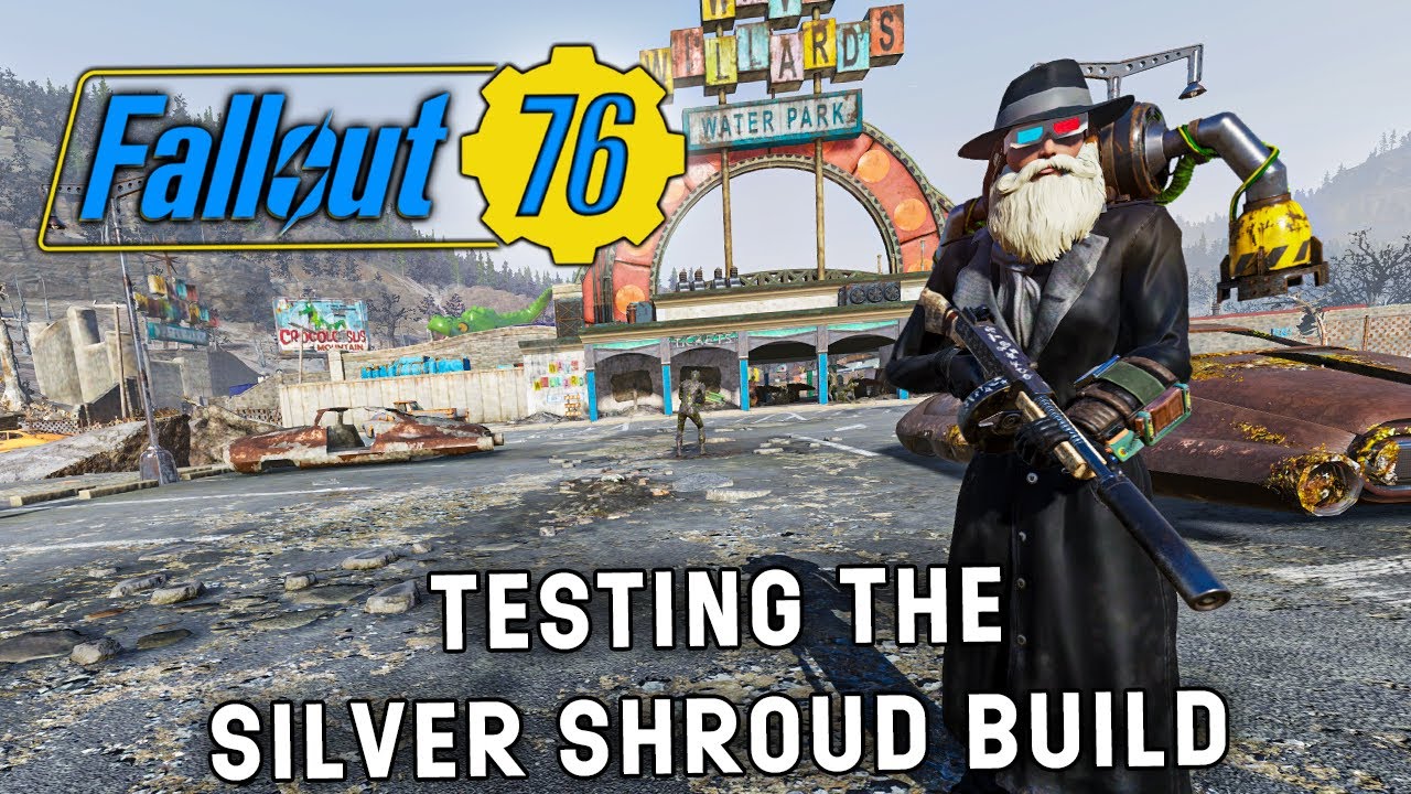 🔴Testing Out The New Silver Shroud Build In Fallout 76 - YouTube