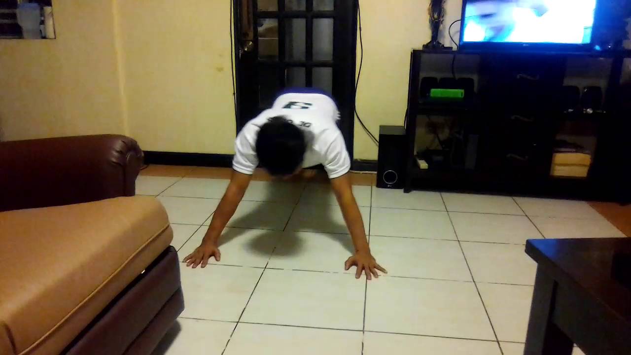 Pbb task push ups - YouTube