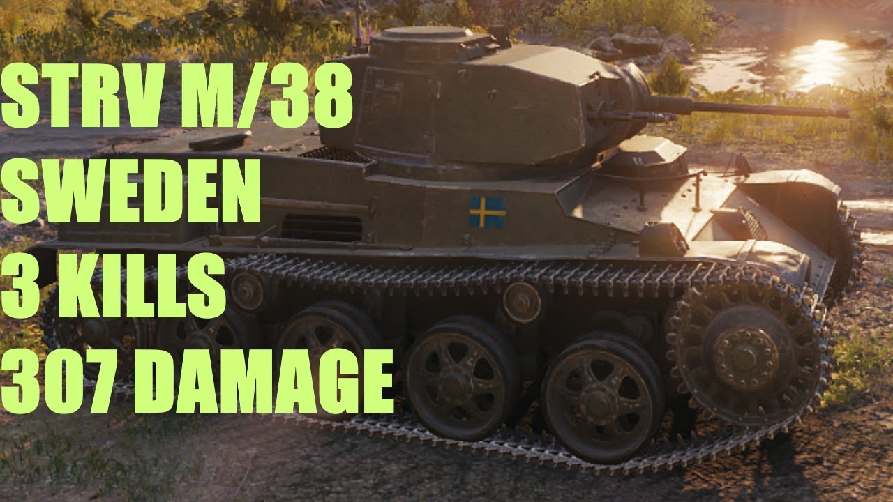 STRV M/38 SWEDEN 3K 307D: Tier II: World Of Tanks: WOT Scraps - YouTube