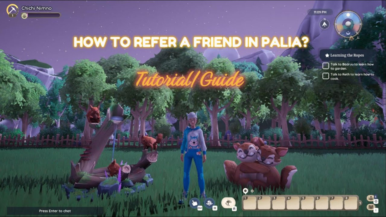 How to refer a friend in Palia | Tutorial | Palia - YouTube