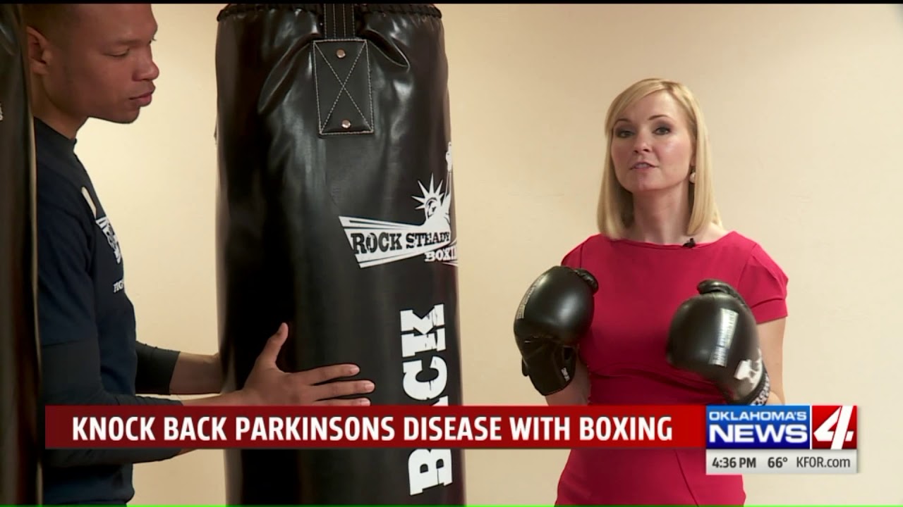 Boxing class helping fight the effects of Parkinsons Disease - YouTube