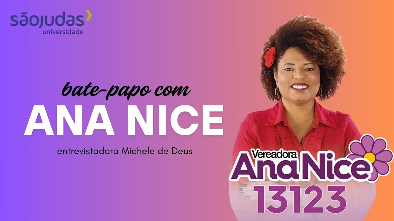 Bate-Papo com a Vereadora Ana Nice - A3 PGRS 2025.1 - YouTube