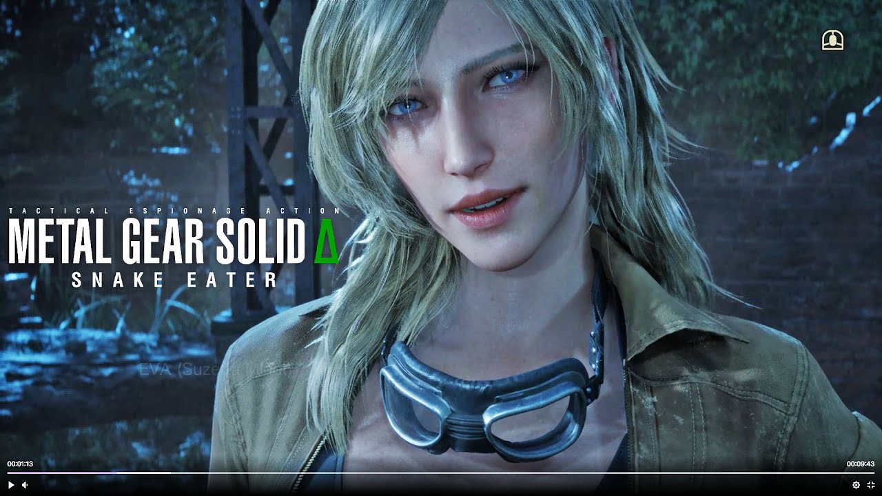 Eva Rescues Snake | Metal Gear Solid Delta: Snake Eater - YouTube
