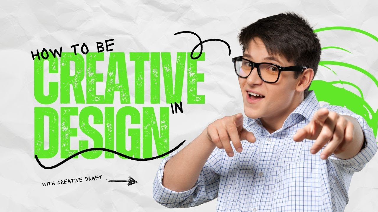 How to be creative in design /design creative thinking - YouTube