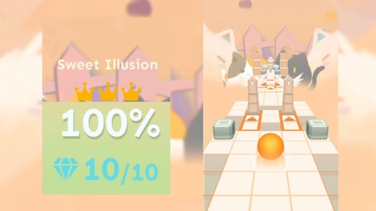 Rolling Distance 2 - Sweet Illusion - 10/10💎 - 3/3👑 - 100% - YouTube