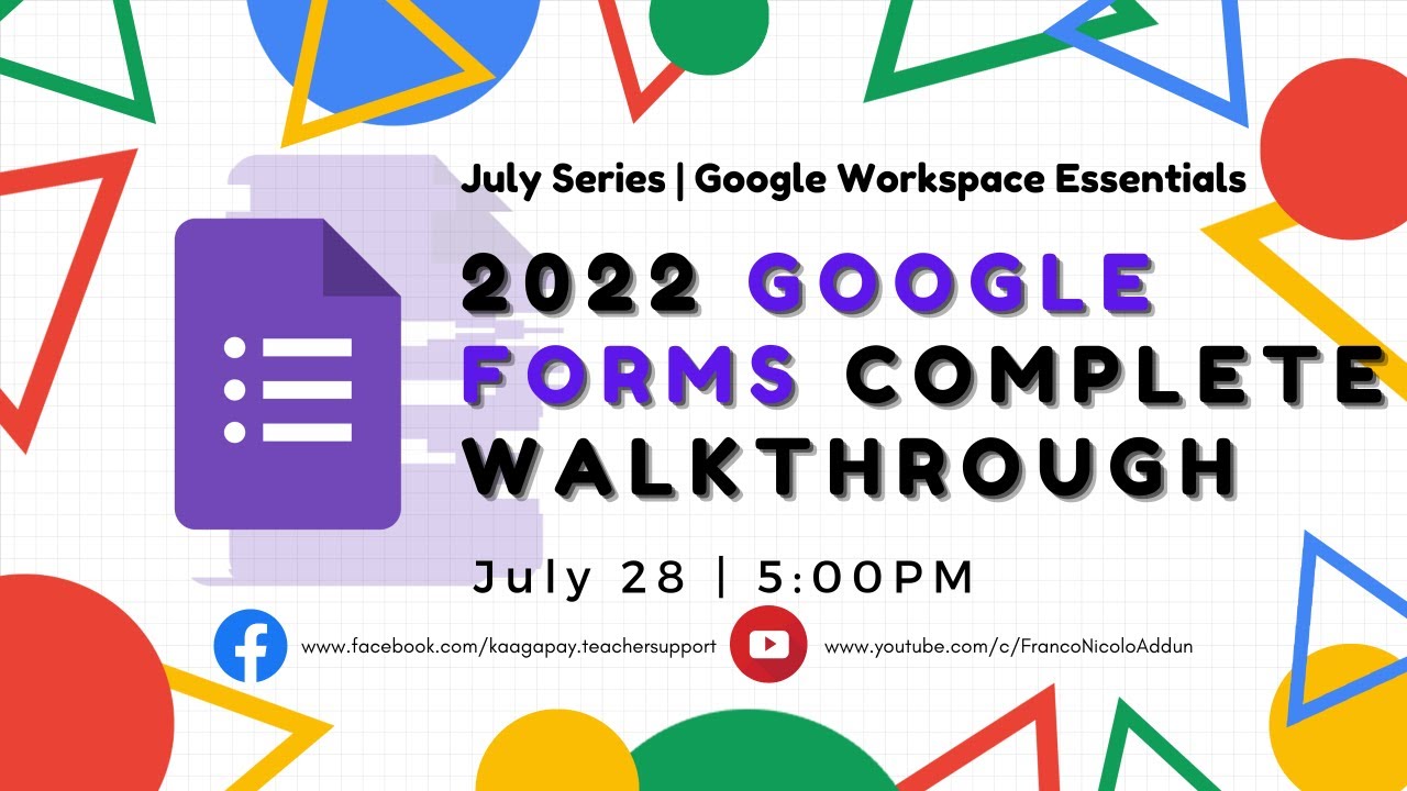 2022 Google Forms Complete Walkthrough - YouTube