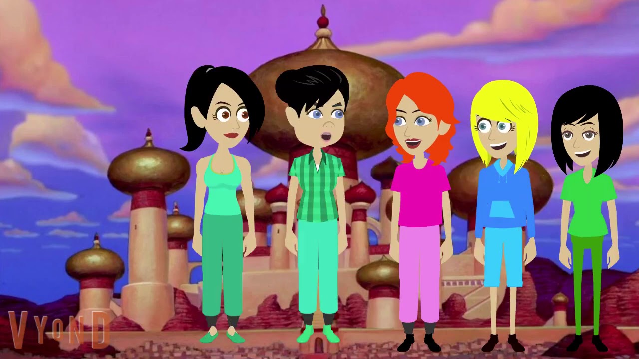 The Not PowerPuff Girls Unground Not Princess Jasmine / Grounded - YouTube