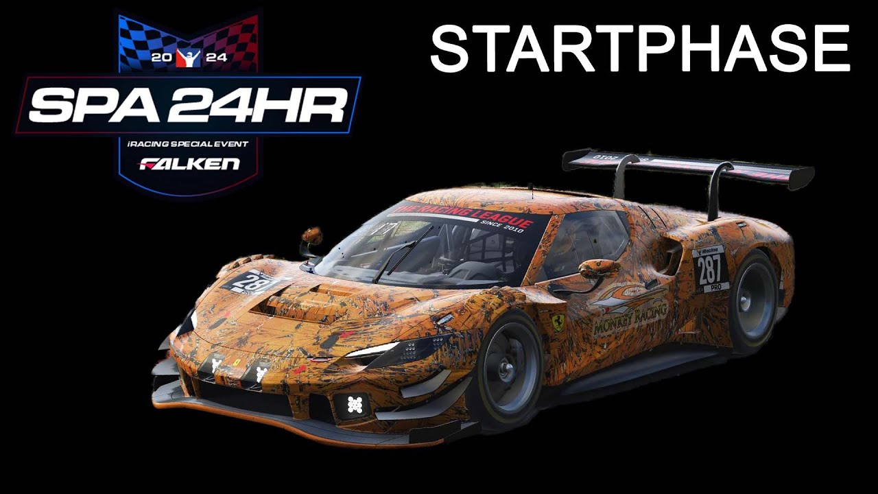 24h of Spa | Monkey Racing | Startphase - YouTube