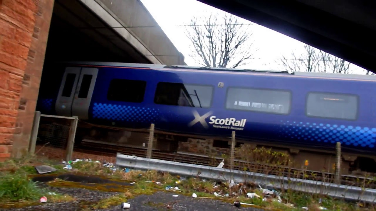 Trains at saltcoats - YouTube