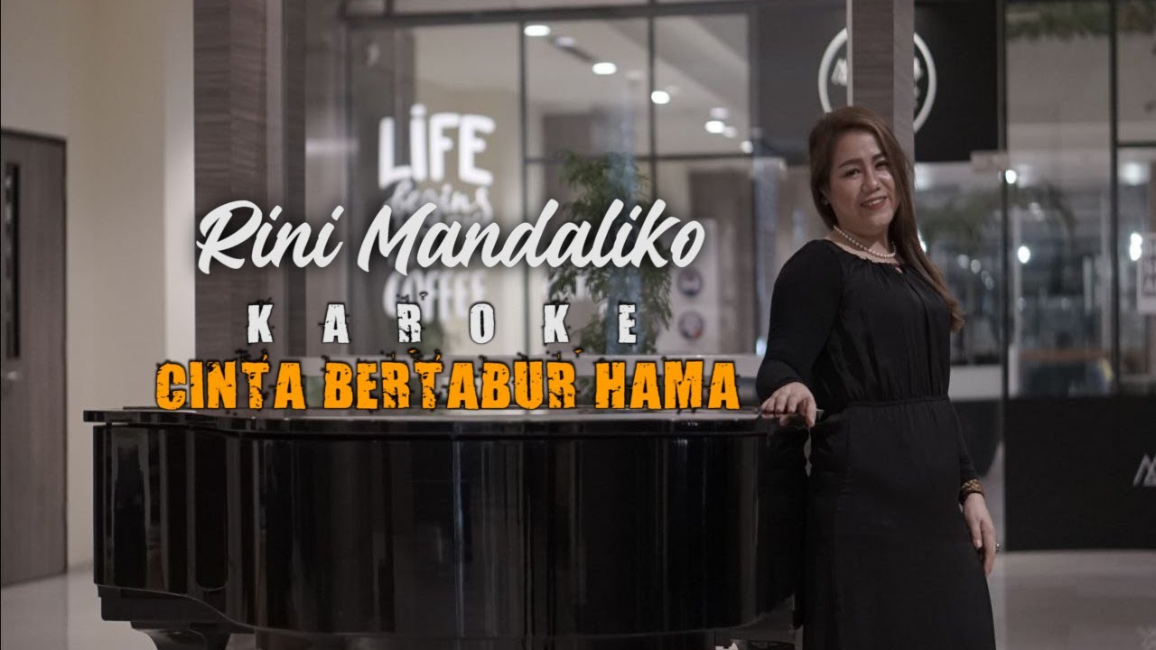 RINI MANDALIKO || CINTA BERTABUR HAMA KARAOKE - YouTube