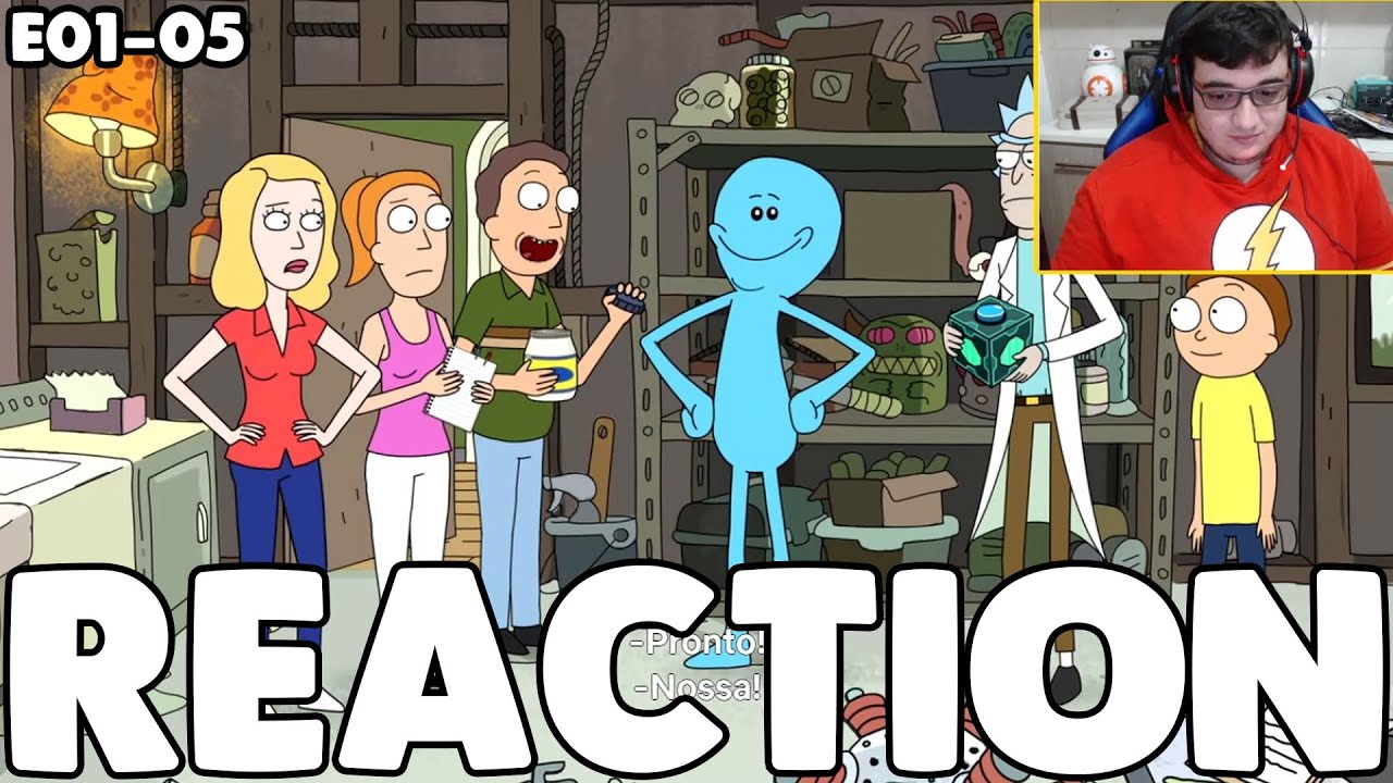 MEESEEKS - Rick and Morty Episódios 1-5 REACTION E REVIEW - YouTube