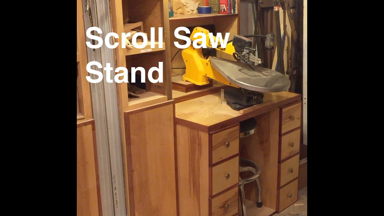 Scroll Saw Stand - Part 1 of 2 - YouTube