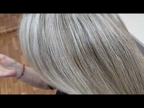 Hair coloring.Мелирование и тонирование Капус 10/28. - YouTube