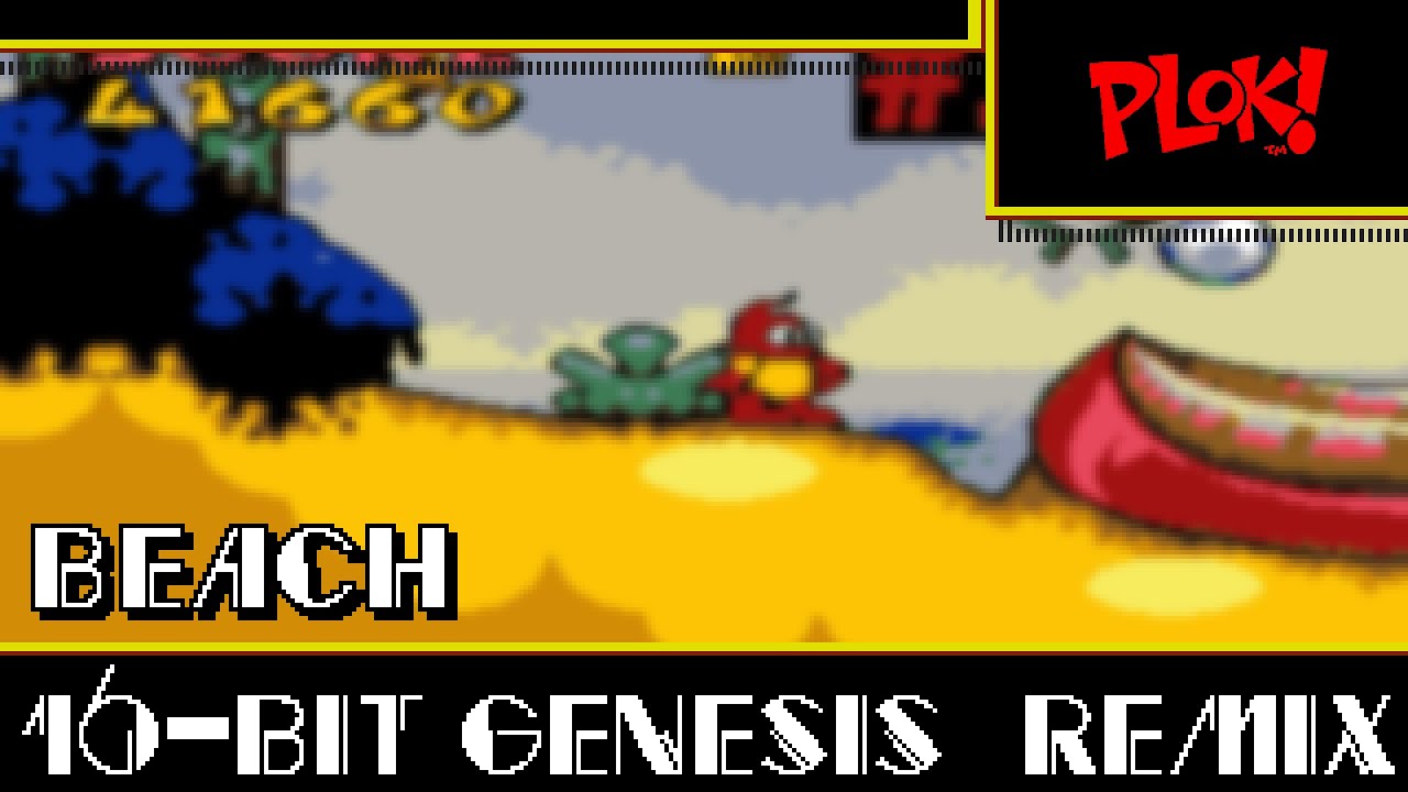 [16-Bit;Genesis]Beach - Plok!(COMMISSION) - YouTube