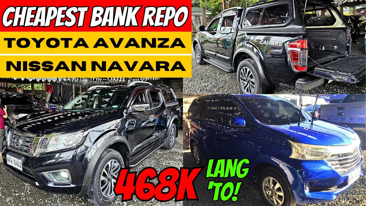 BILIHAN NG MURANG NISSAN NAVARA, & TOYOTA AVANZA | CHEAPEST REPOSSESSED ...