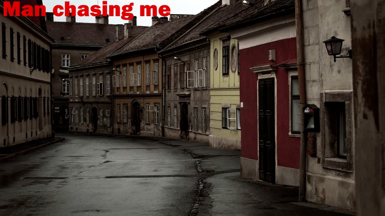 Man chasing me - YouTube