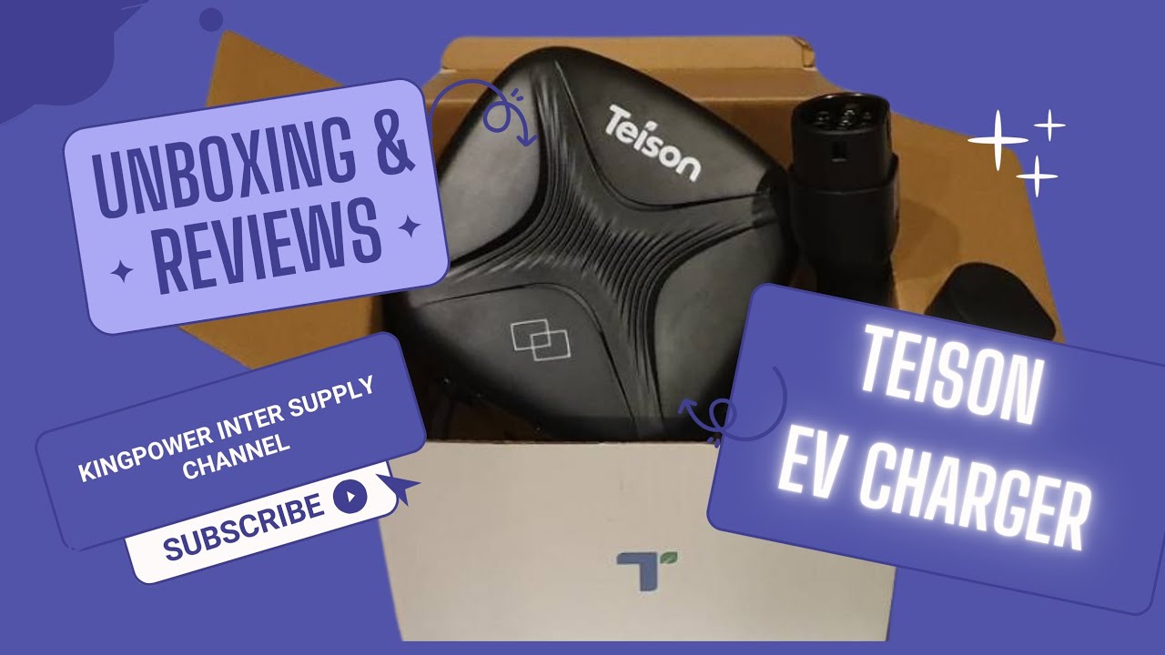 เครื่องชาร์ตรถยนต์ไฟฟ้า Teison EV charger Smart Mini Wallbox - YouTube