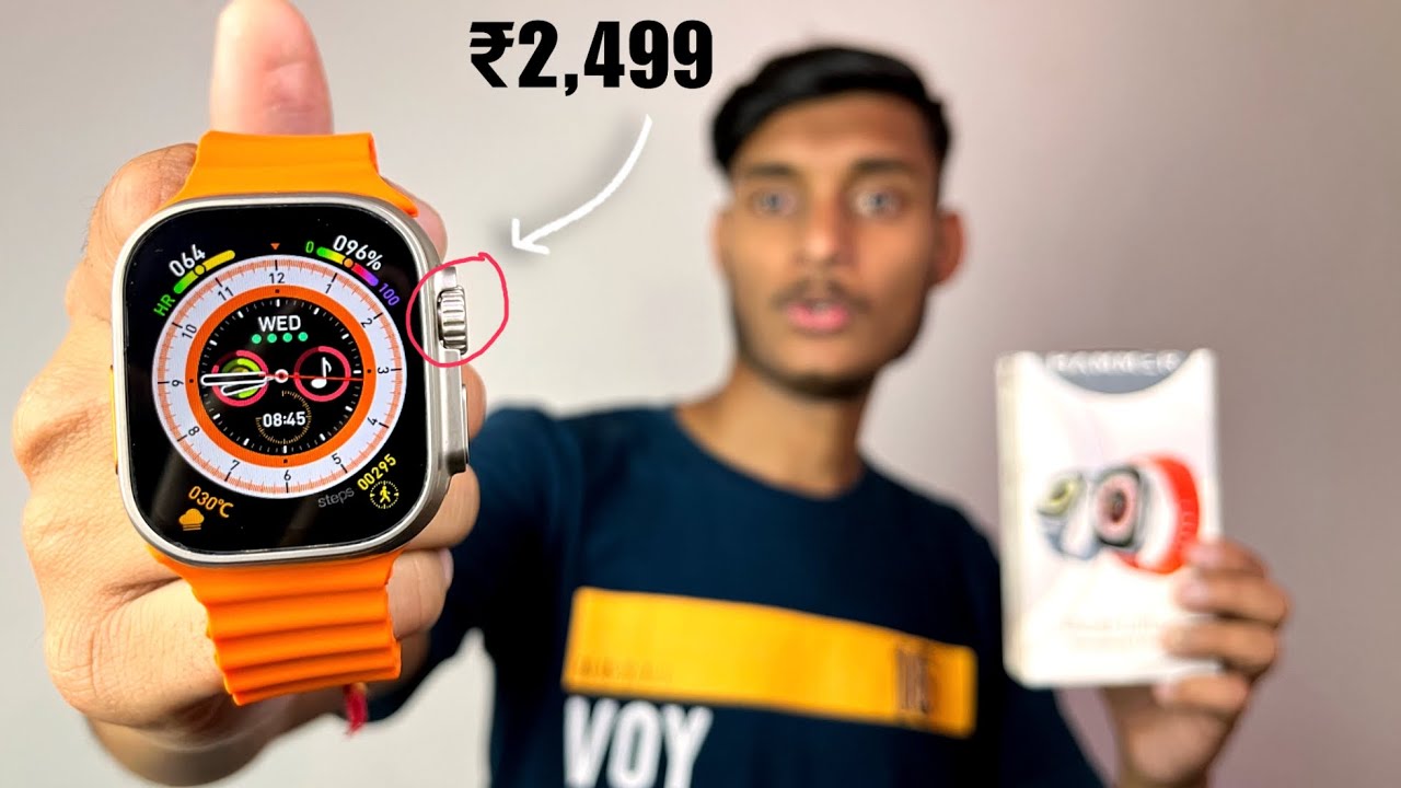 Hammer Ace Ultra Smartwatch With 1.96" IPS display | Under 2499 Only ...