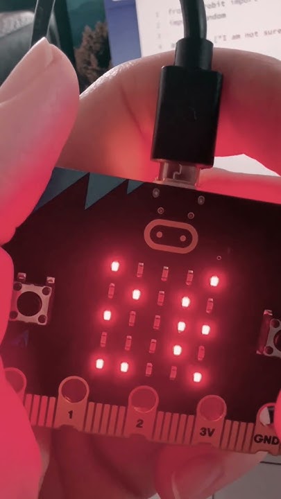 Modified Code Magic 8 Ball microbit - YouTube