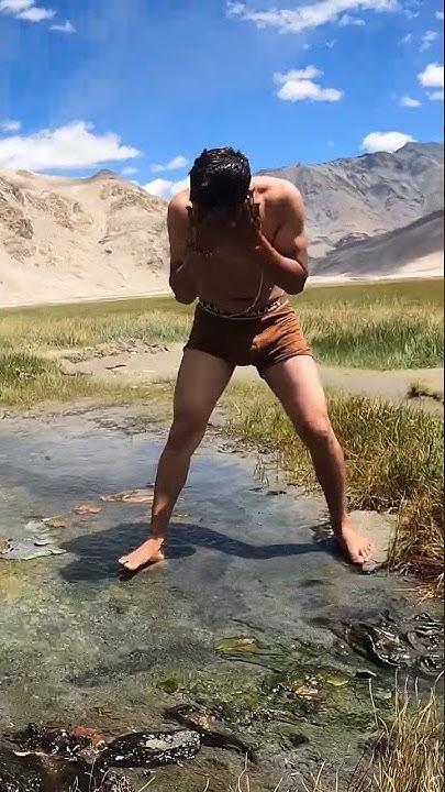puga hot spring ladakh - YouTube