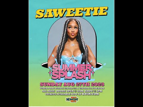 Saweetie- Birthday (1st Live Performance) at Summer Splash 2023-- Unreleased New Music 2023