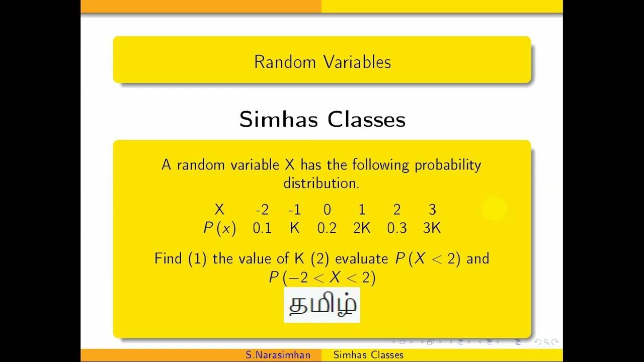 #Randomvariables - Discrete Random variable - Problem 2 - YouTube