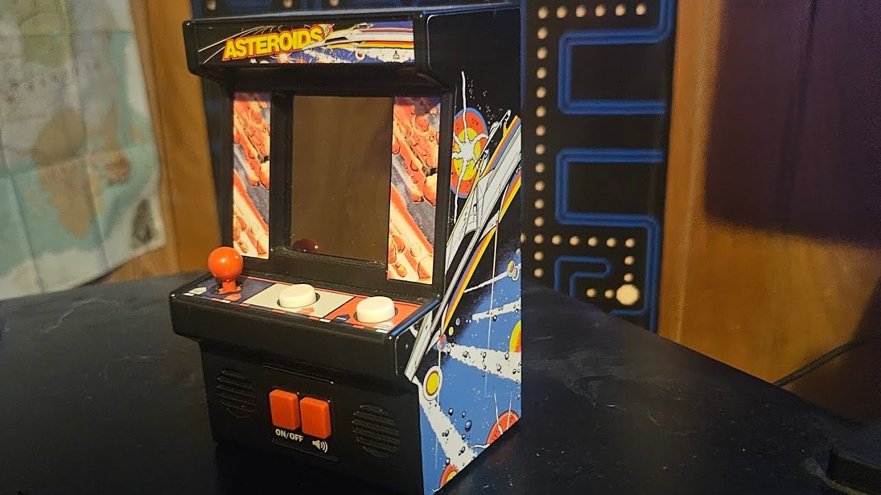 The worst mini arcade made? Asteroids mini arcade review! - YouTube