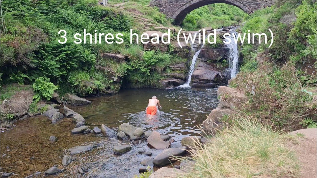 3 shires head walk, with wild swim.with chris bentley. - YouTube