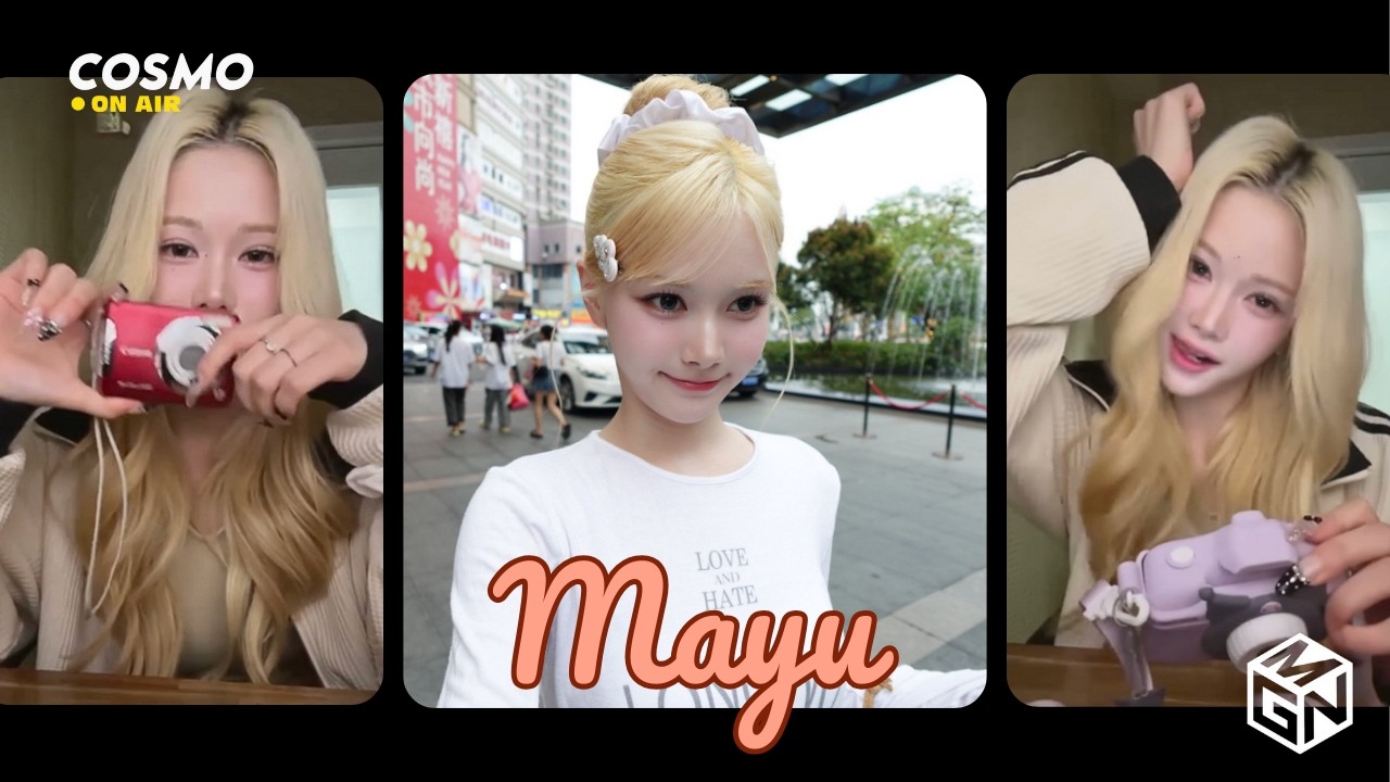 [ENG SUB] tripleS Cosmo Live 250613 (Mayu) - 1st Cosmo Live - YouTube
