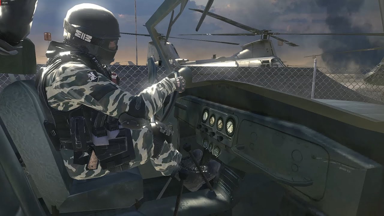 Call of Duty Modern Warfare 2 - FSB raids boneyard and fights Shepherd ...