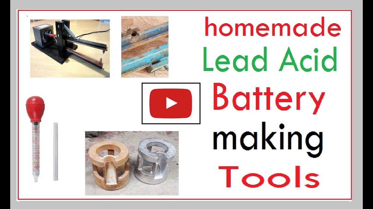 LEAD ACID BATTERY MAKING TOOLS | BATTERY MAKING TOOLS - YouTube