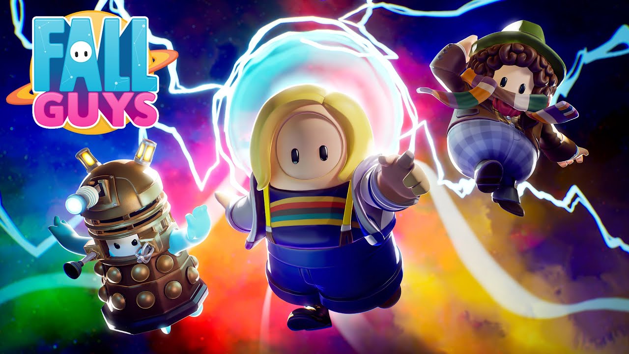 Fall Guys Doctor Who Gameplay Trailer - YouTube