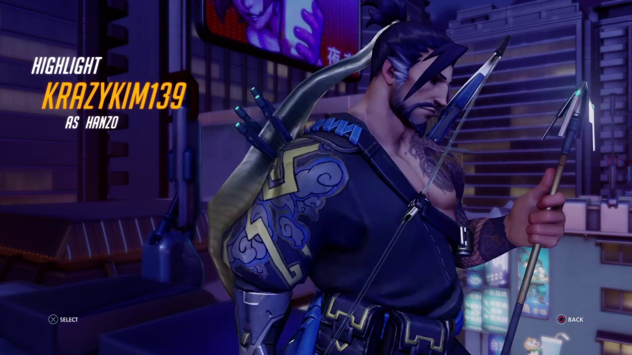 OVERWATCH HANZO HIGHLIGHTS - YouTube