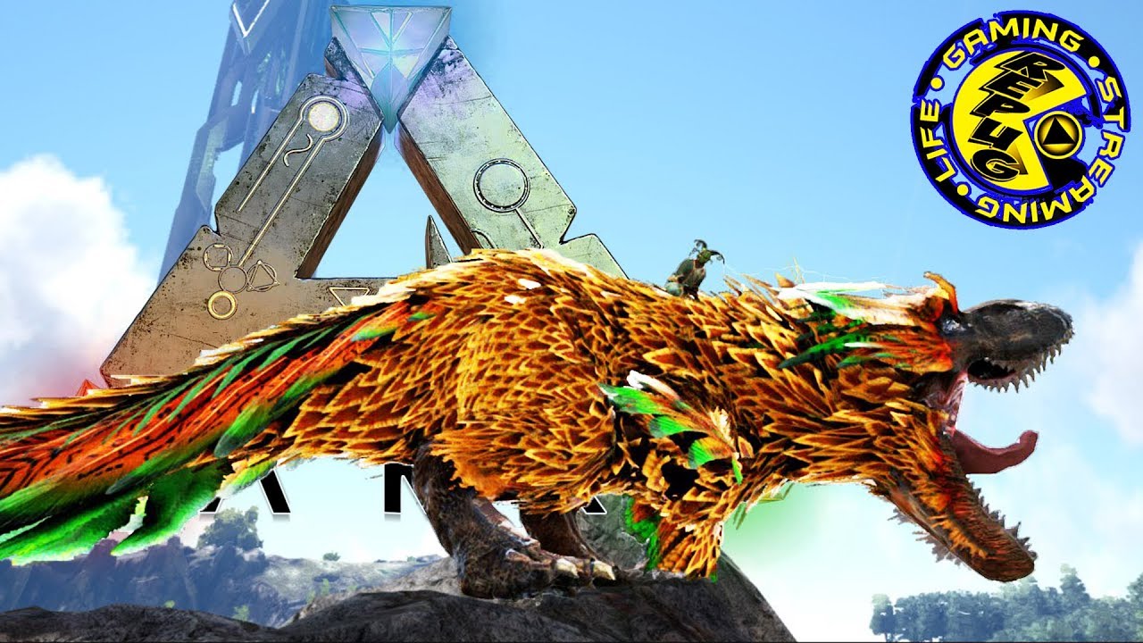 Ark: Survival Evolved Primal Olympus ITS SO FLUFFY QUETZAL REX TAME ...