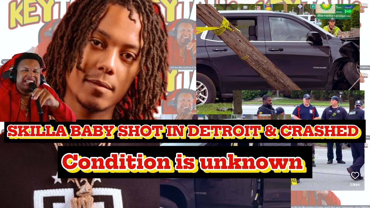 Skilla Baby SHOT MULTIPLE TIMES in HIS CAR in DETROIT on 8 Mile & then ...