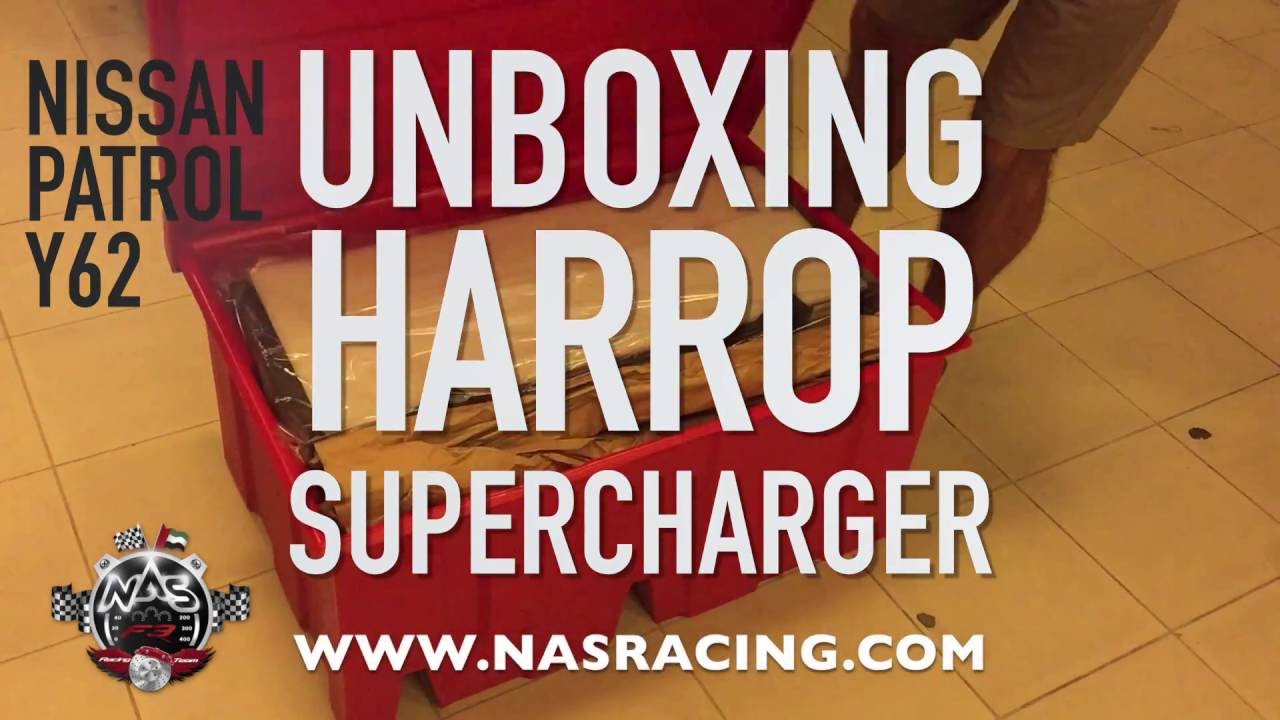 Nissan Patrol Y62 Harrop Supercharger Unboxing - YouTube