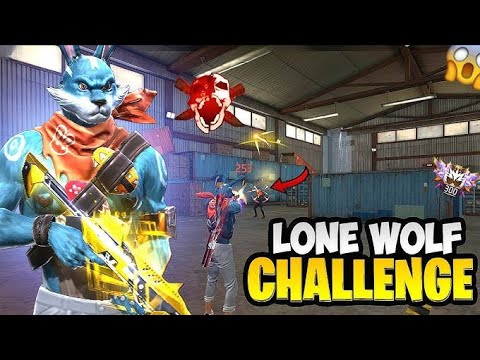 lone wolf challenge 😱 - YouTube