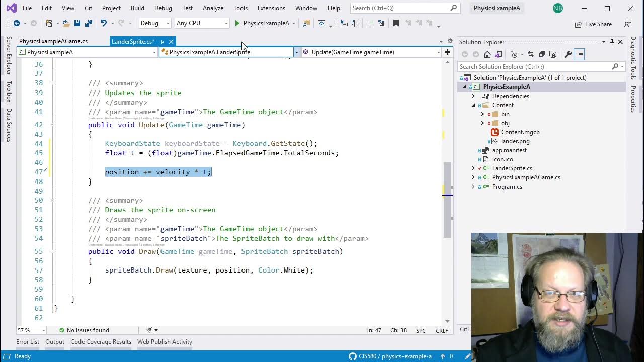 Linear Dynamics Example - YouTube