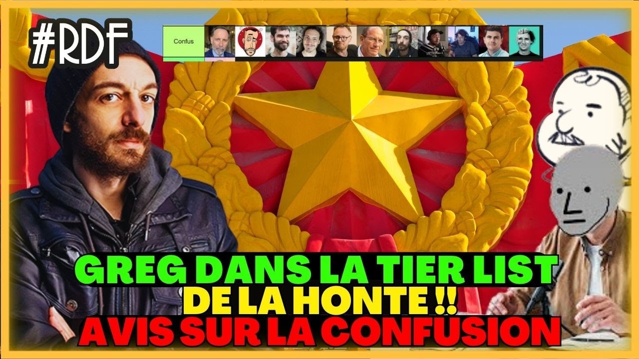Greg Tabibian et la tier list de la honte ! - YouTube